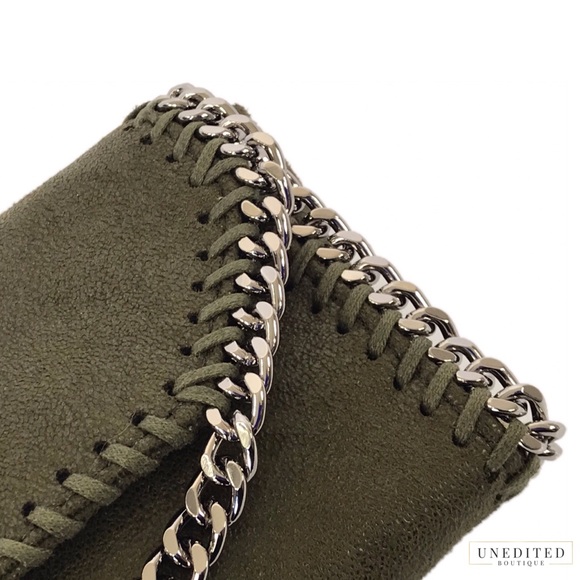 C&C United | Bags | Nwt Shaggy Deer Chain Detailed Wallet Green | Poshmark